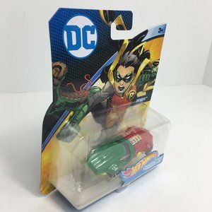 Hot Wheels | Toys | Hot Wheels Character Cars Robin Dc Comics Race Car ...